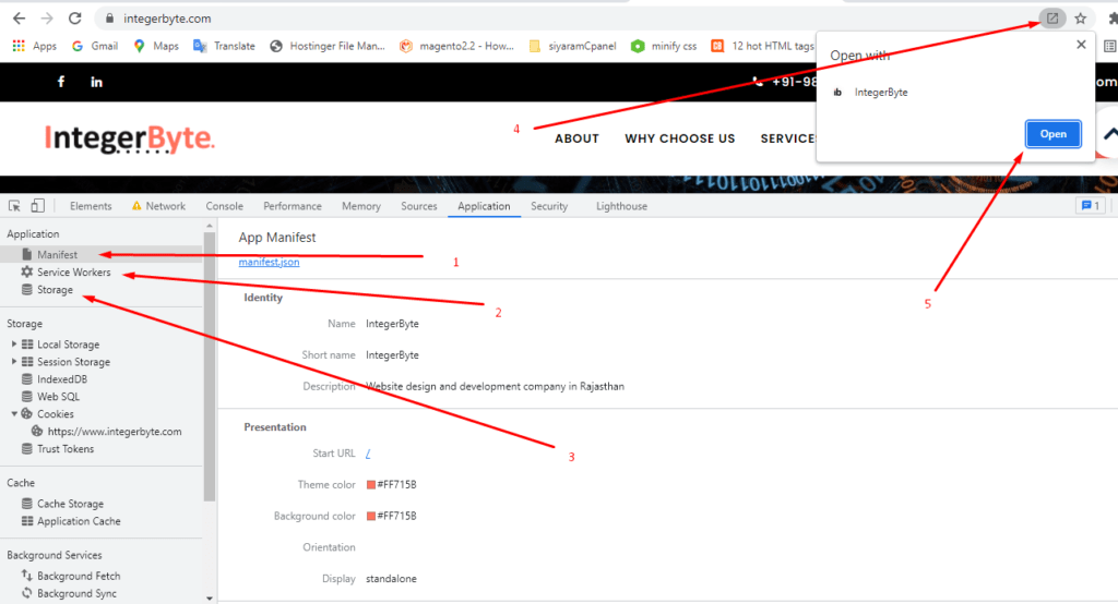 Step By Step Create Pwa Website Integerbyte Blog 0539